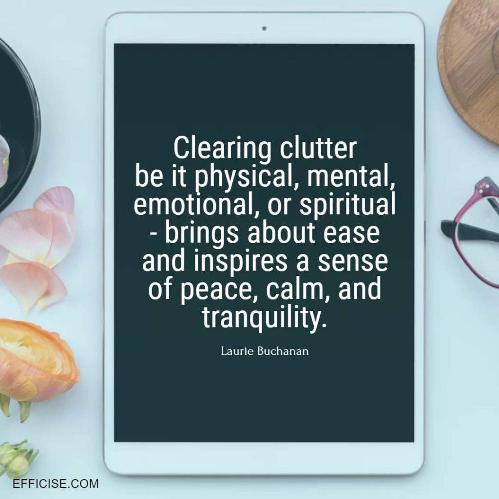 Effectively declutter your life | Efficise - Blog